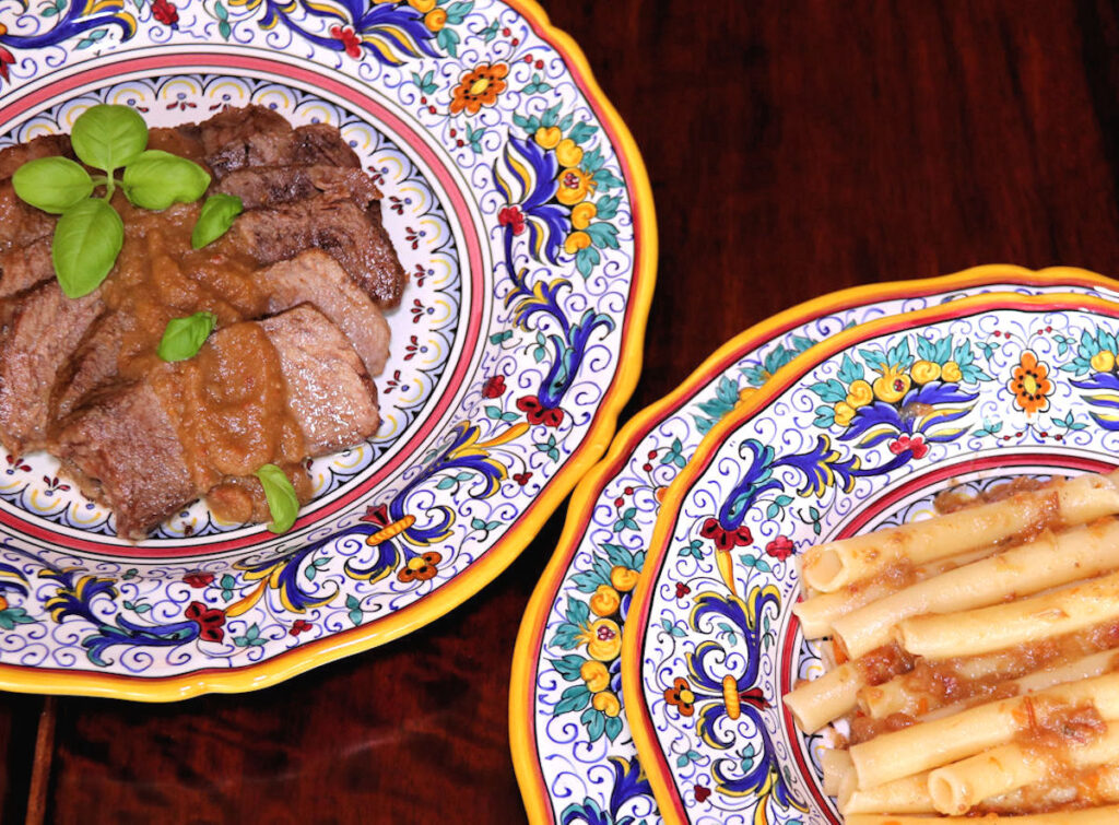 Neapolitan Braised Beef Pot Roast with Onion Sauce - Mary Beth Clark Shop